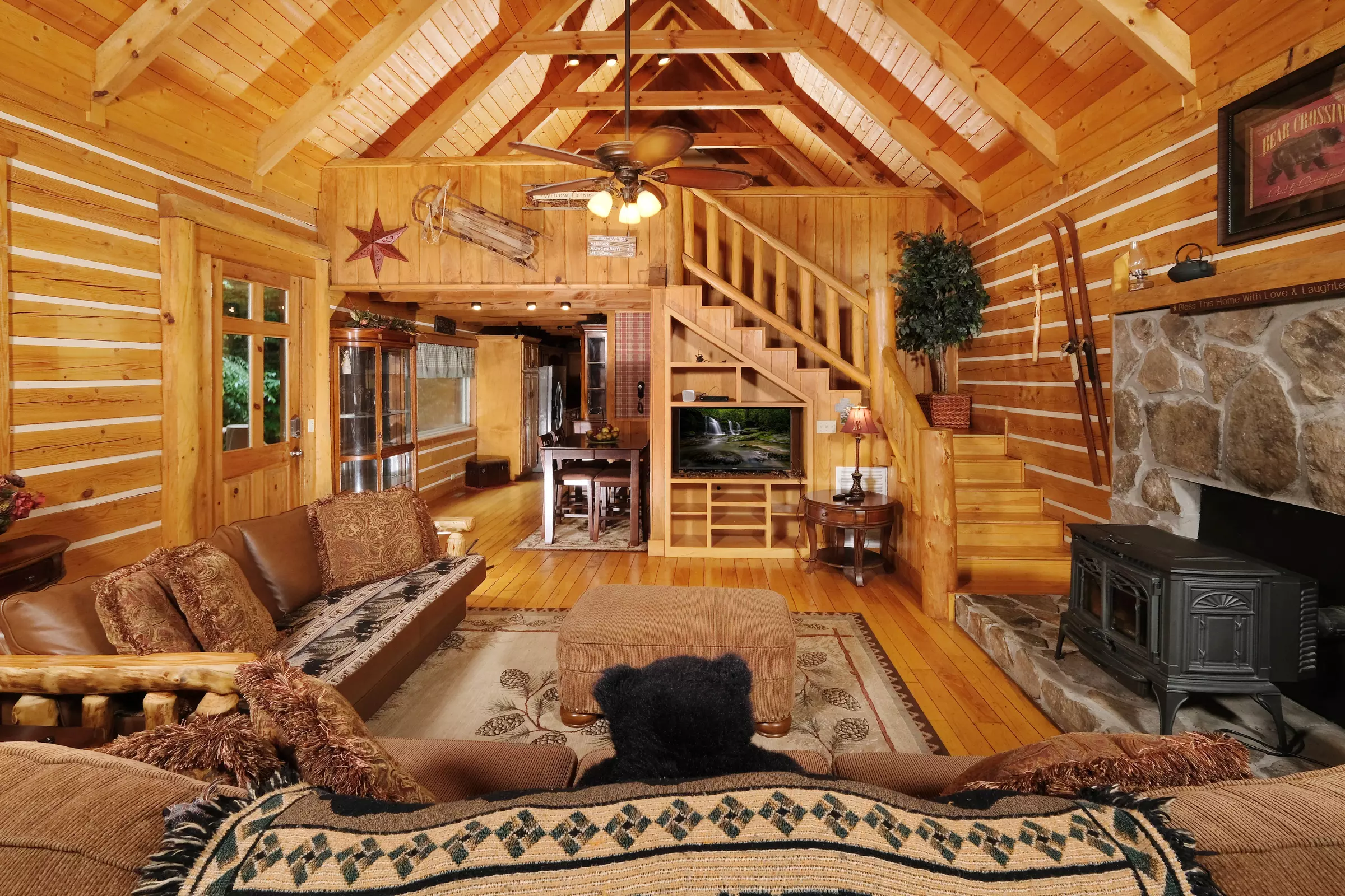 Sevierville Cabin Rental - Park Paradise #254 - 2 bedroom