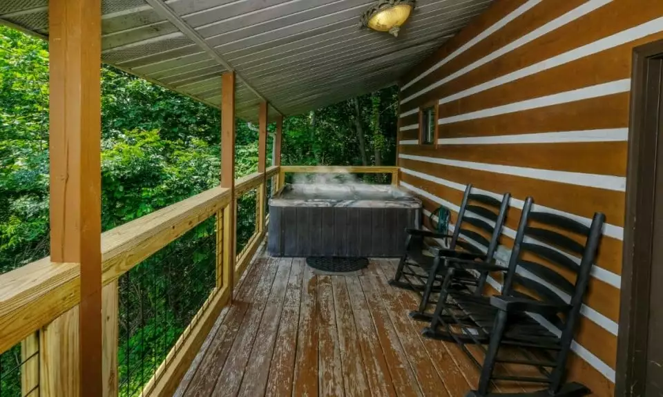 Sevierville Cabin Rental - Smoky View Straight Up #2036 - 3 bedroom